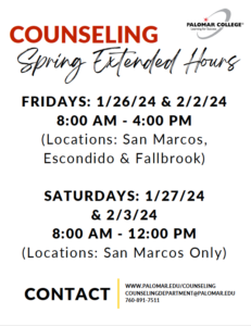 Counseling Department – Counseling Services Division