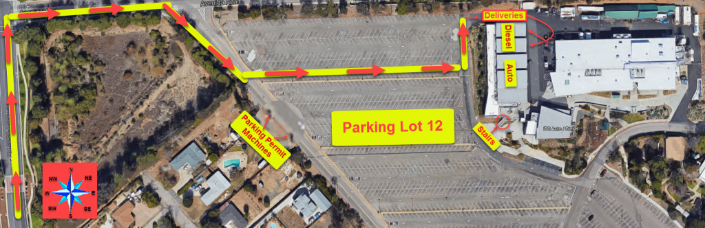 Map – Palomar College Diesel Technology