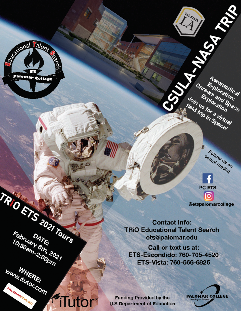 Upcoming Events and Announcements – Educational Talent Search (ETS)