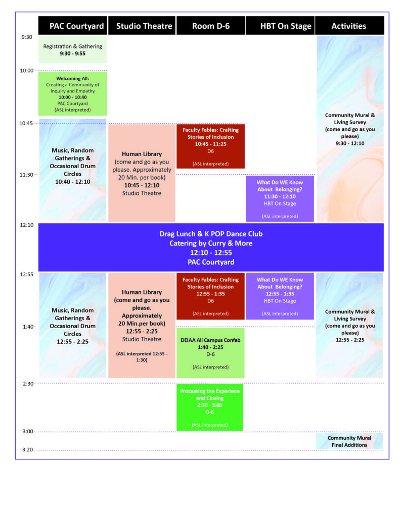 SJCF 2024 Schedule - Faculty Senate