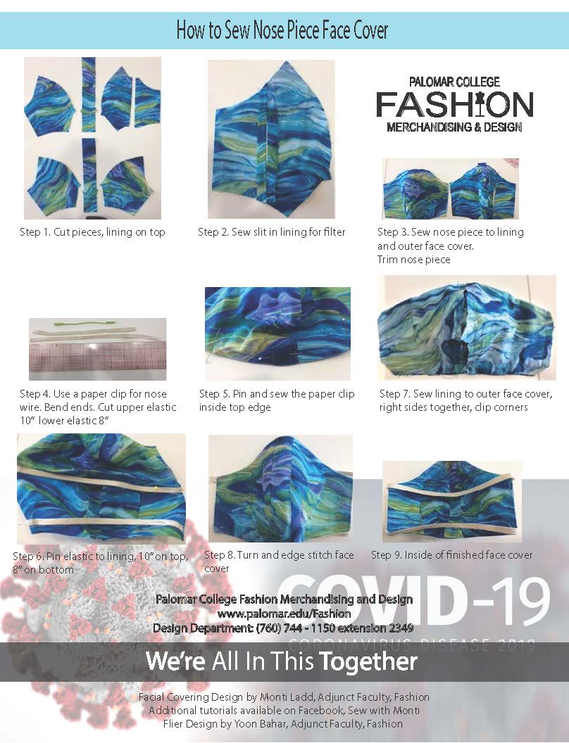 How to Make Designer Facial Covering – Fashion Merchandising and Design