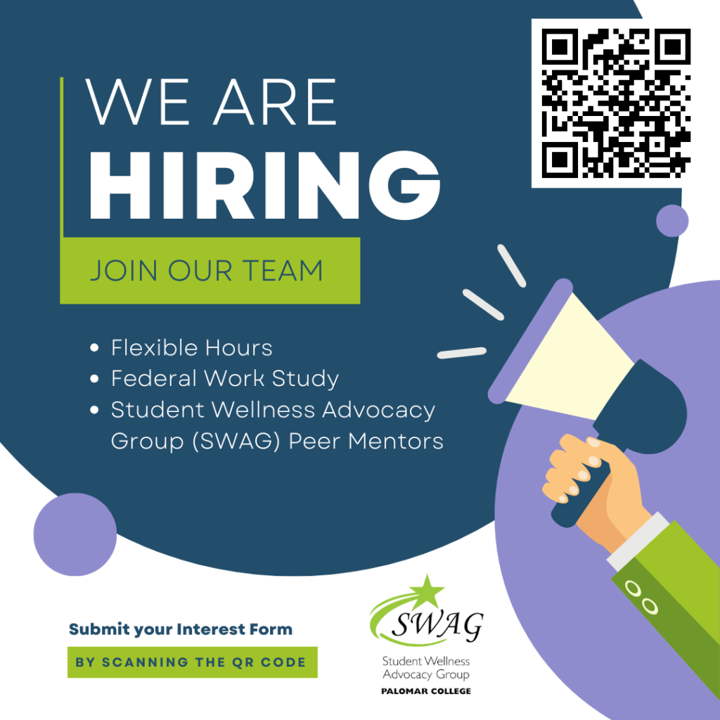 Hiring SWAG Peer Mentors! - Health Promotion