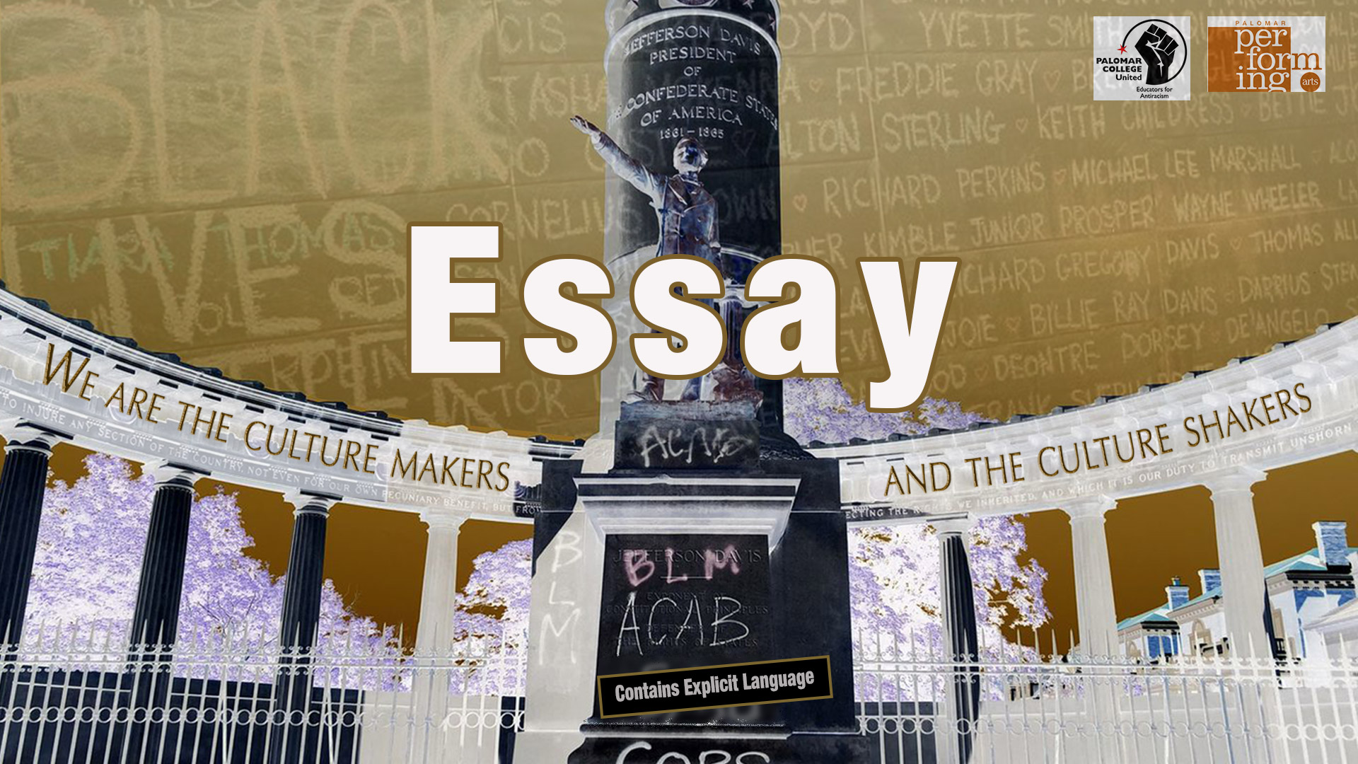 My Explanation by Jacob Merrick | Palomar Performing Arts