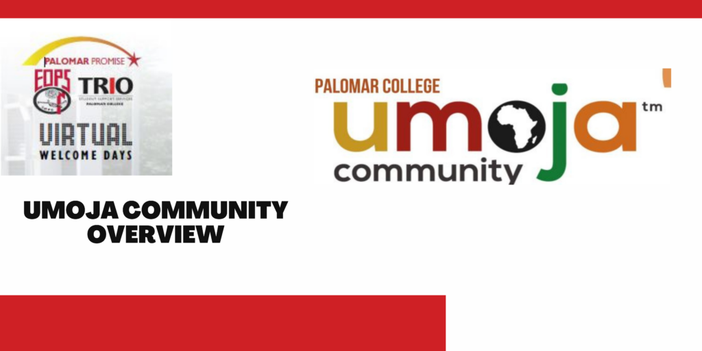 Welcome Days 2023 – Virtual Workshops – Palomar Promise
