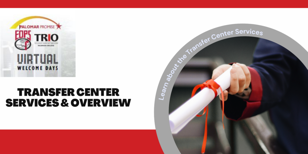 Welcome Days 2023 – Virtual Workshops – Palomar Promise