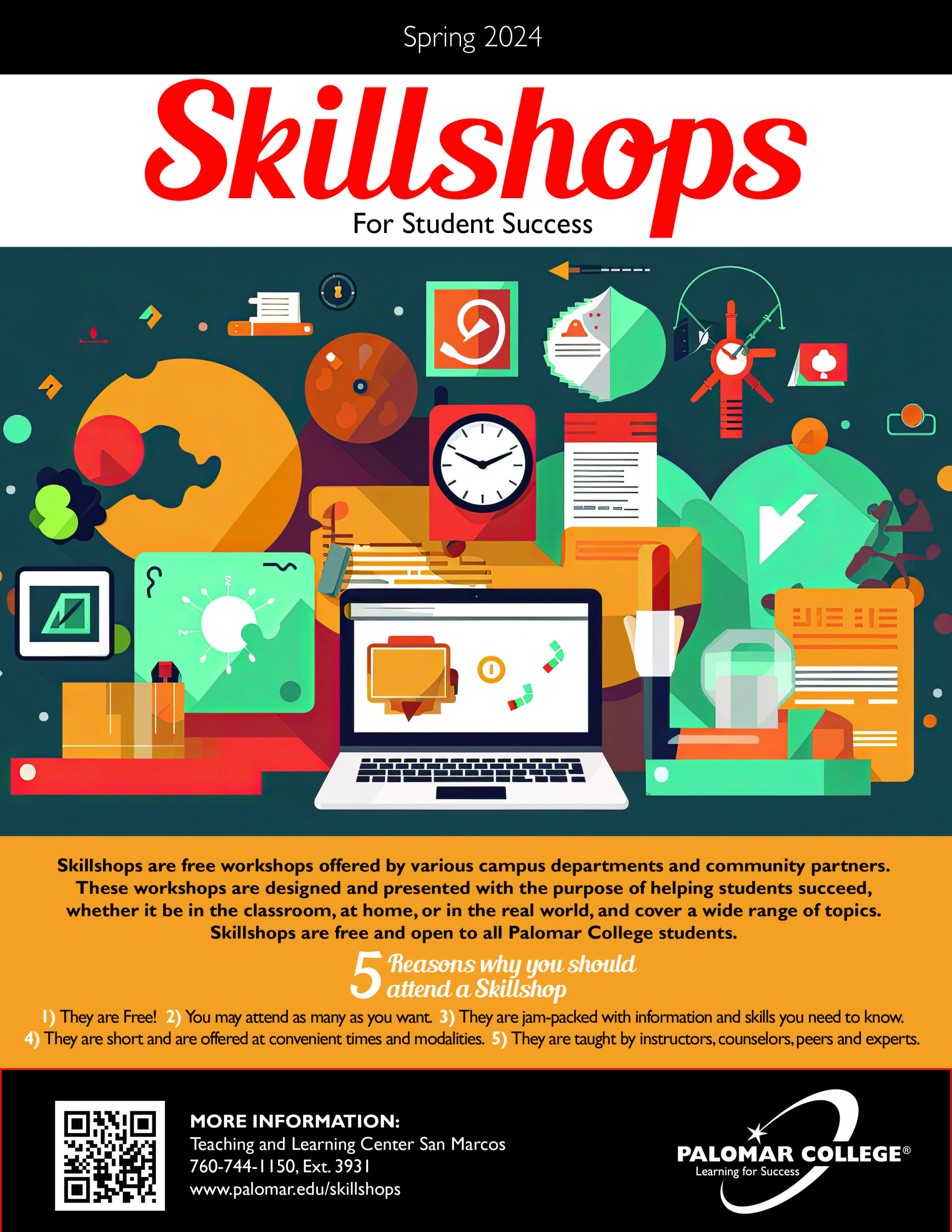 About Skillshops - Palomar College Skillshops