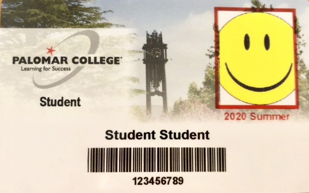 Student Activity Card – Palomar College Office of Student Life & Leadership