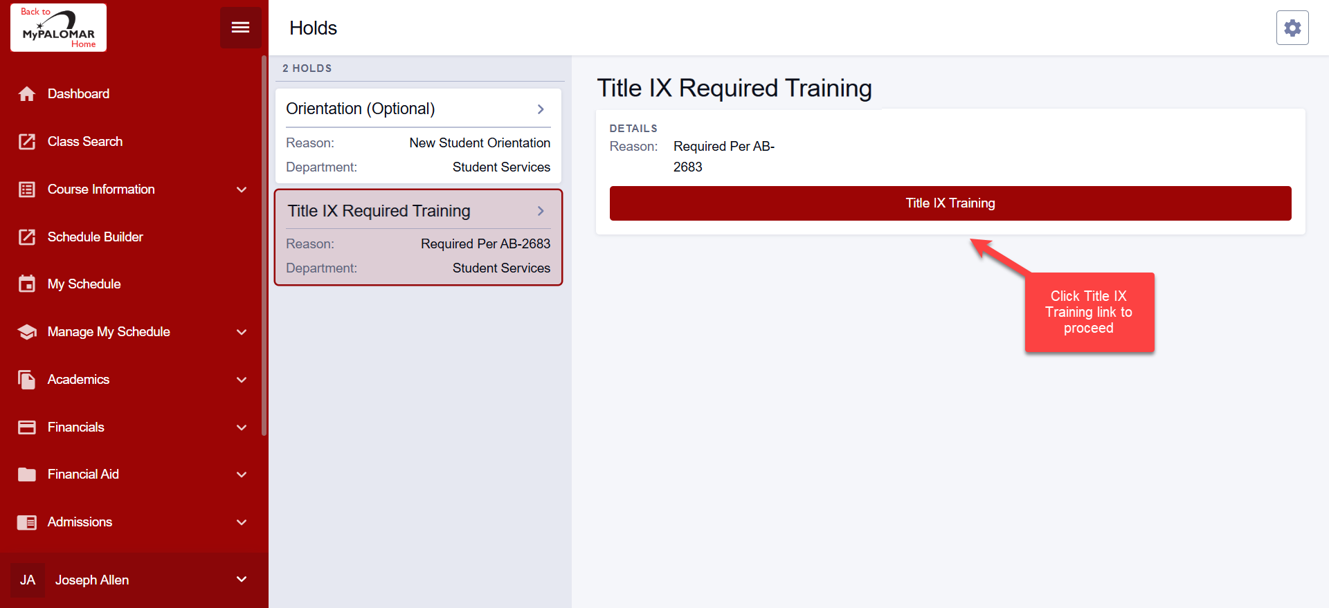 Student Annual Title IX Required Training – FAQ – Title IX at Palomar ...