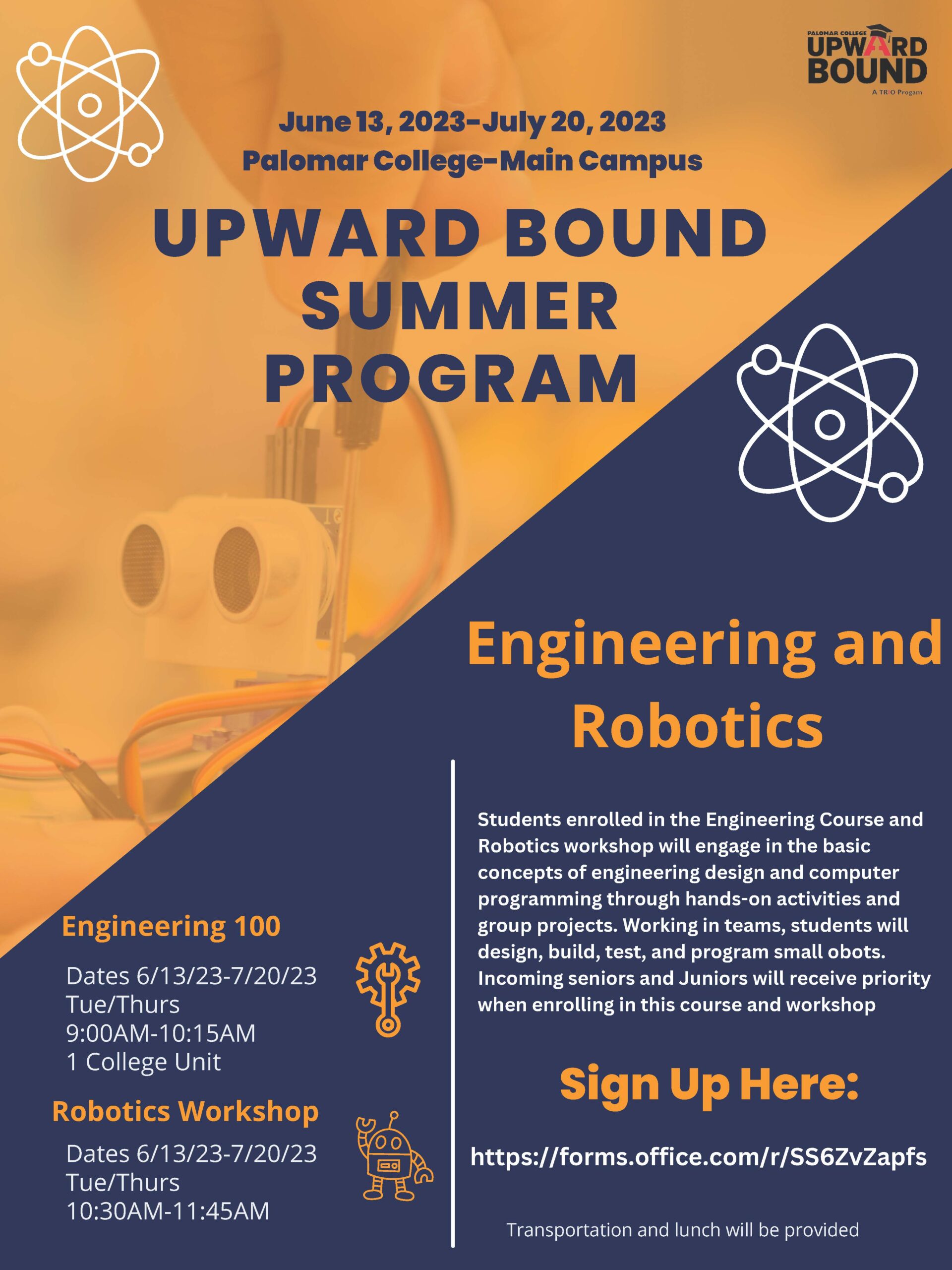 Summer Program Agenda – TRIO Upward Bound