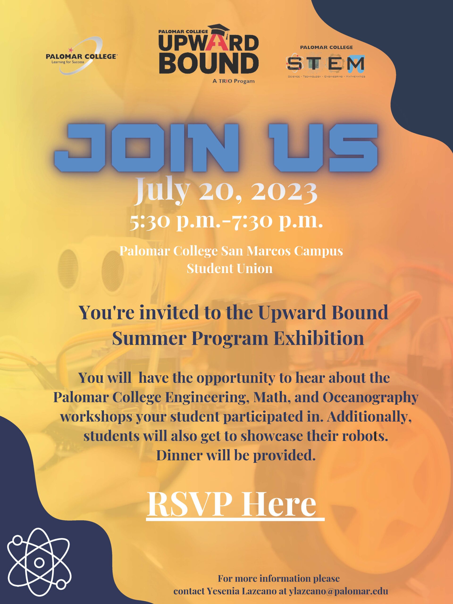 Summer 2023 Exhibition RSVP – TRIO Upward Bound